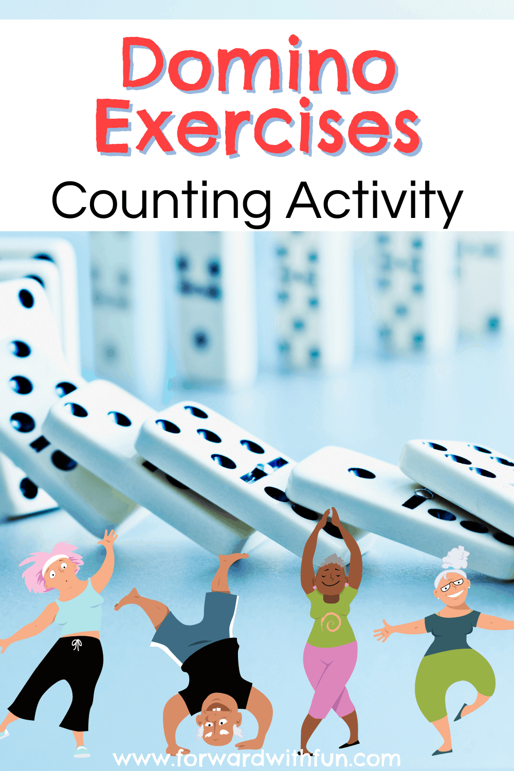 5 Simple Domino Math Activities for Preschool - Forward With Fun