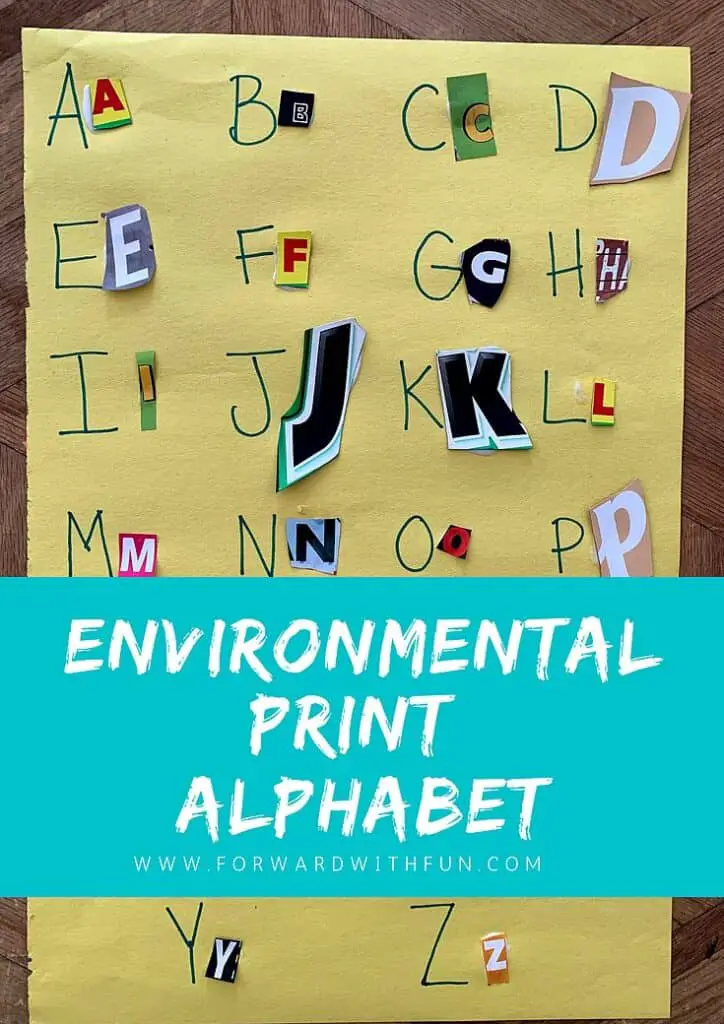 Environmental Print, Reading the World Around You - Forward With Fun