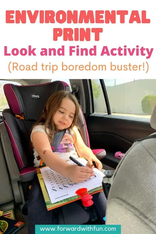 Environmental Print, Reading the World Around You - Forward With Fun