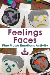 Feelings Faces Activity | Social Emotional Learning - Forward With Fun