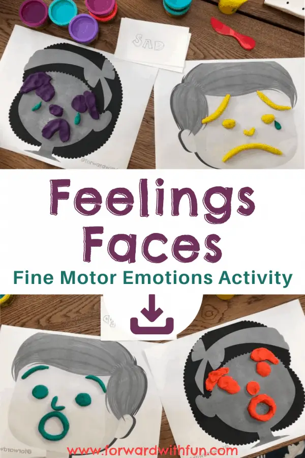 Feelings Faces Activity | Social Emotional Learning - Forward With Fun