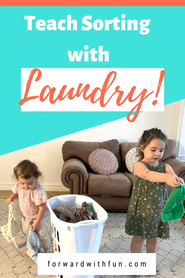How to Separate Laundry for kids! - Forward With Fun