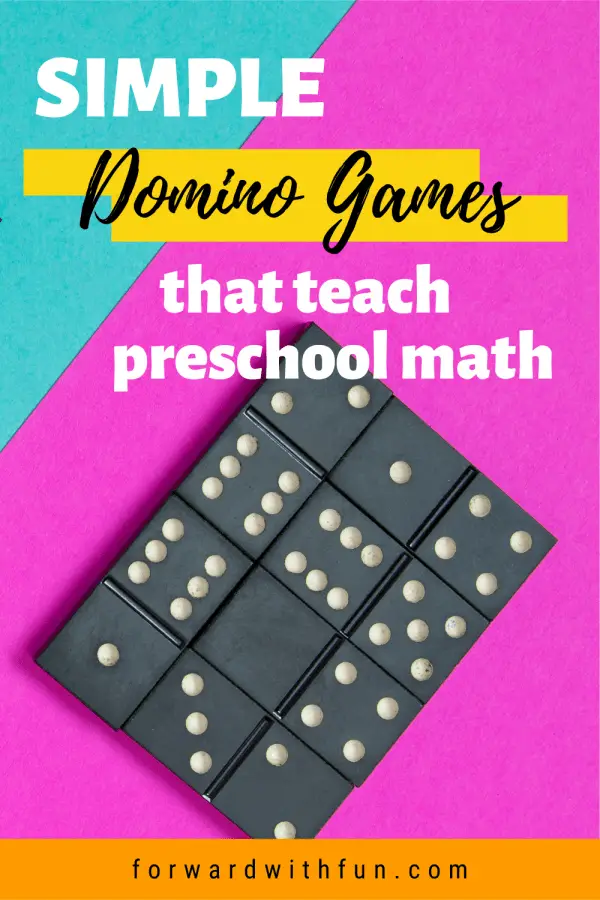 5 Simple Domino Math Activities for Preschool - Forward With Fun