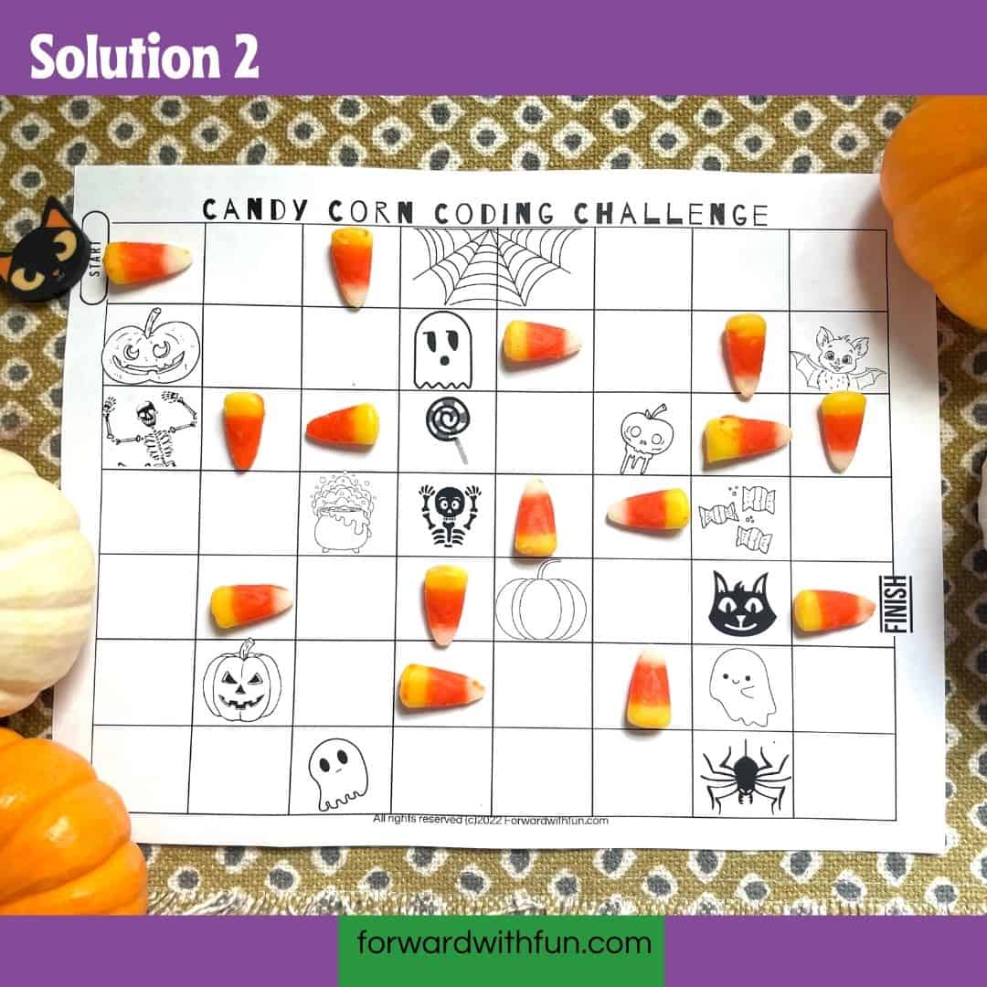 Coding In Kindergarten: Candy Corn STEM Challenge (Free) - Forward With Fun