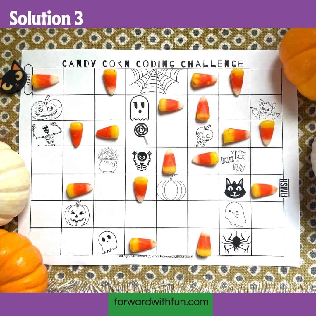Coding In Kindergarten: Candy Corn STEM Challenge (Free) - Forward With Fun