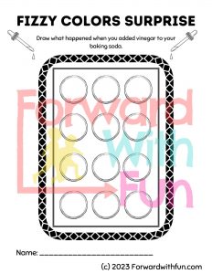 Fizzy Colors Surprise: Free Preschool Science Lesson Plan - Forward ...