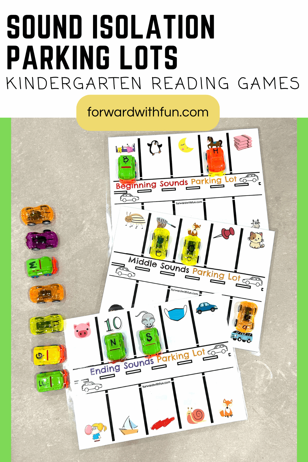 Make Word Segmenting a Blast with Sound Parking Lots - Forward With Fun