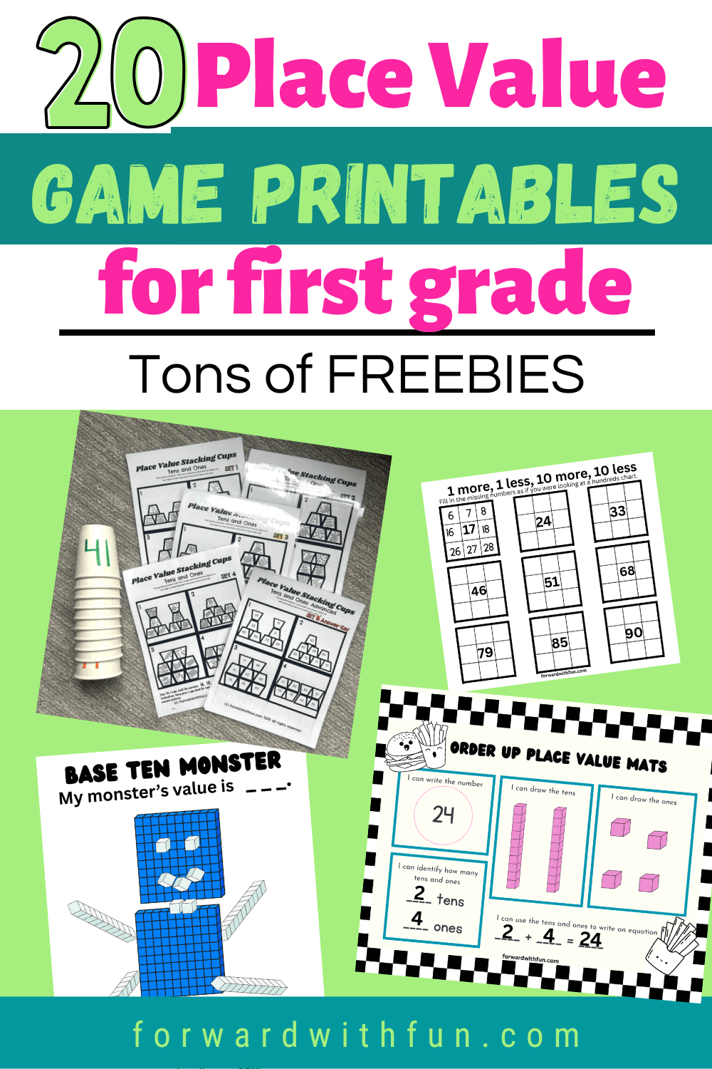 20 Ultra Fun Place Value Game Printables You Can Play Right Now ...